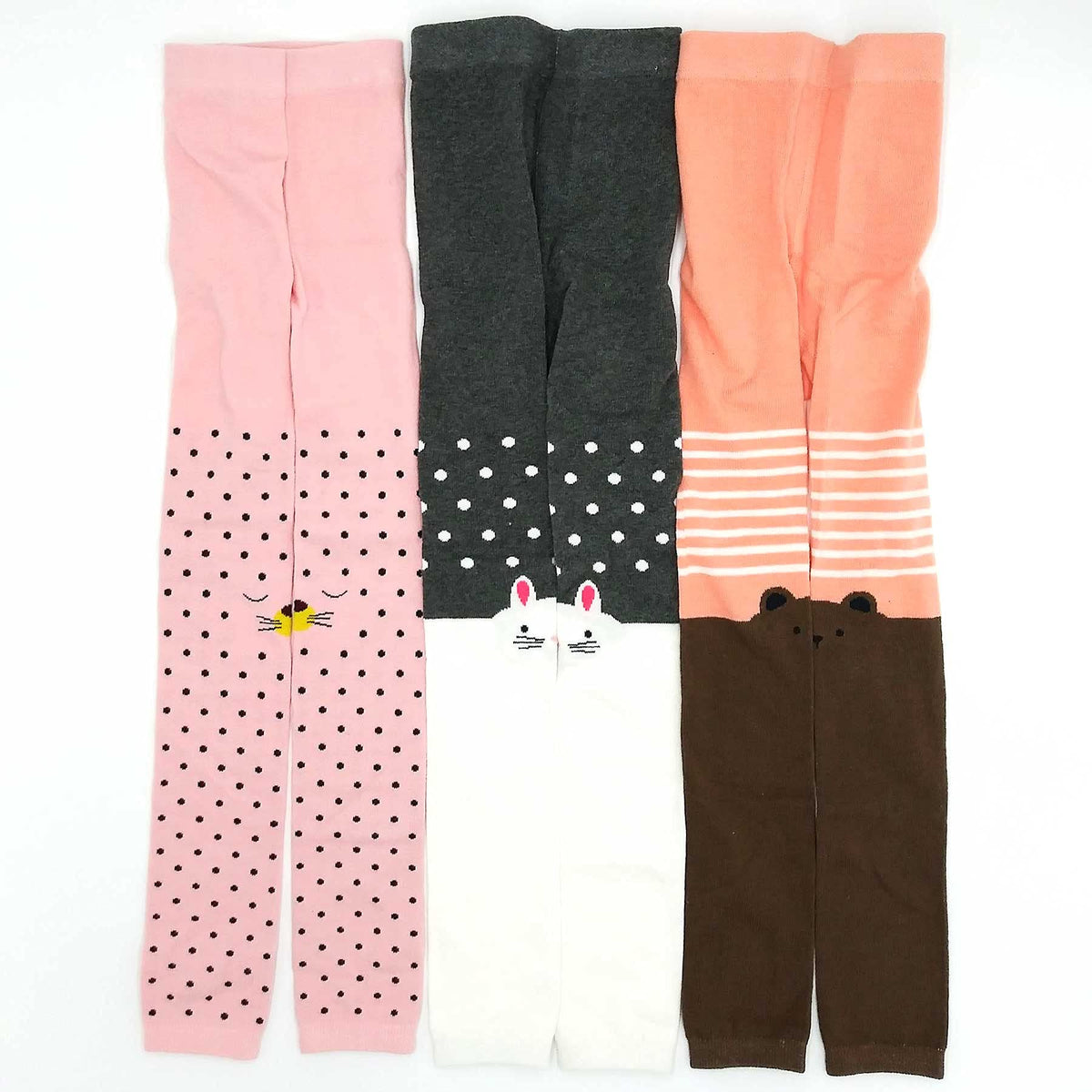 TeeHee Little Girls and Toddlers Fashion Footless Tights and Fleece Le ...